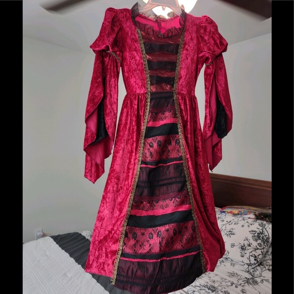 Costumes | Renaissance Red Girls Costume | Poshmark